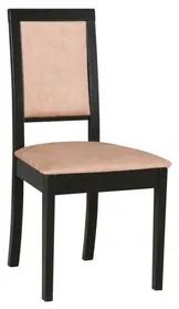 Jídelní židle ROMA 13 Černá Tkanina 31B