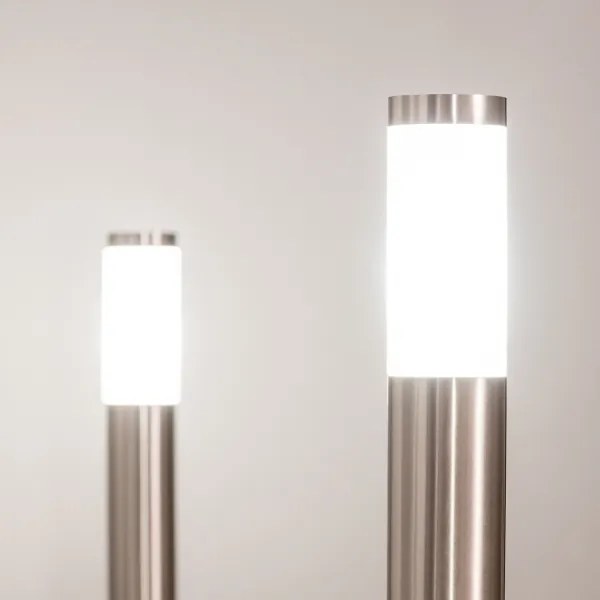 BRILAGI - LED Venkovní lampa ELIA 1xE27/7W/230V 4000K IP44 50 cm chrom