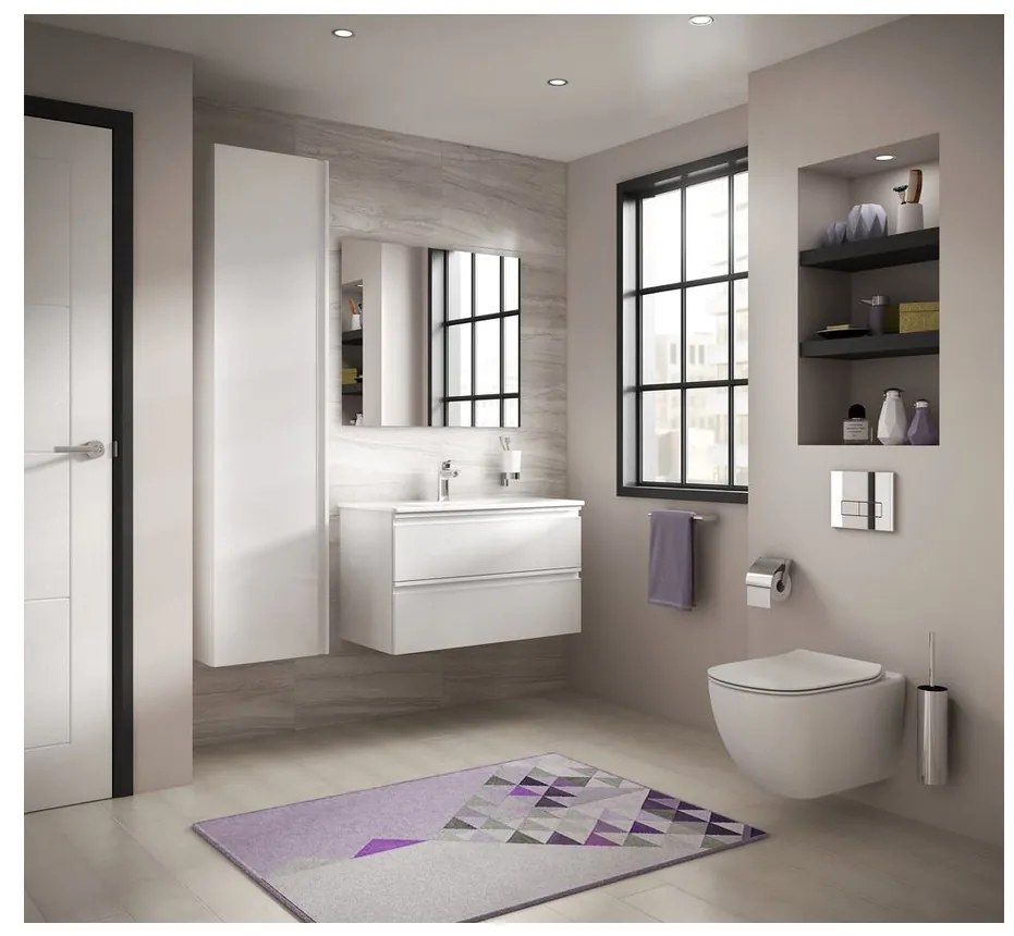 Ideal Standard Tesi - Závěsné WC s deskou SoftClose, AquaBlade, bílá, T354601