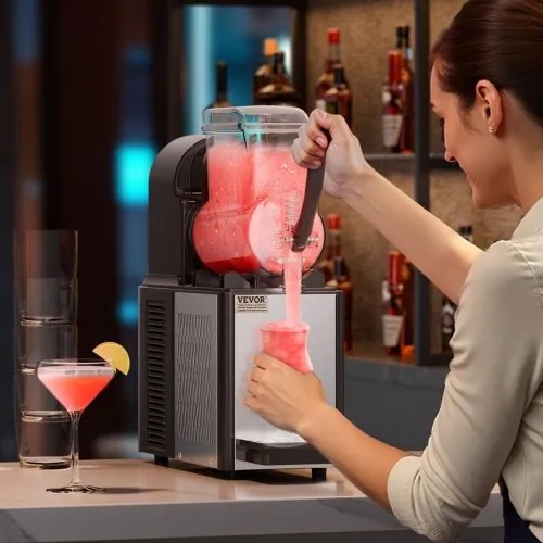 Výrobník mražených nápojů 4 L komerční Slushy Stroj Margarita Smoothie