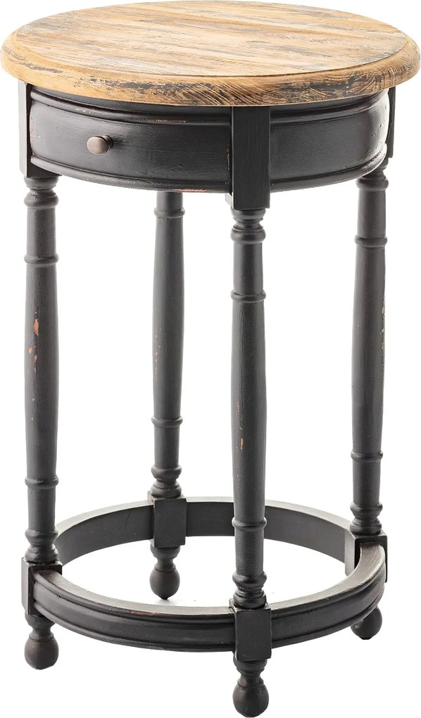 Stůl Margaret 45x72 black&natural
