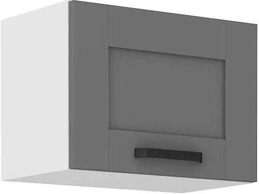 Kuchyňská skříňka LUNA bílá 50 GU-36 1F barva dvířek: šedá Dust