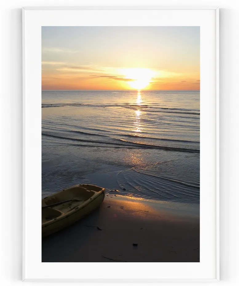 Plakát / Obraz Beach Pololesklý saténový papír 210 g/m² A4 - 21 x 29,7 cm
