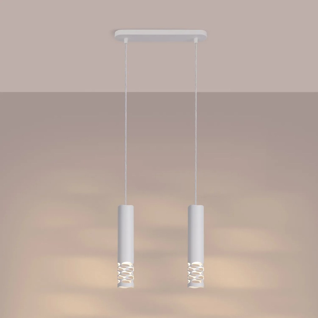 Sollux Lighting Závěsné svítidlo LIRO 2 bílé