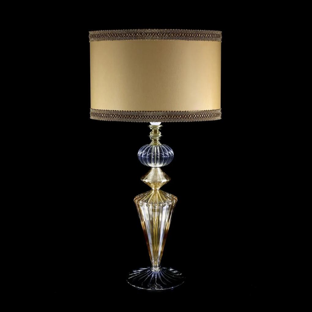Luxusní stolní lampa ELEGANTE TL 08-PB - ARTGLASS