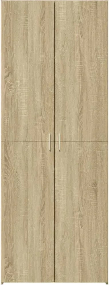 Skříň highboard dub sonoma 70 x 42,5 x 185 cm kompozitní dřevo 3281422