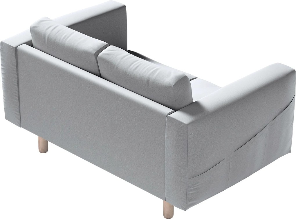 Potah na pohovku IKEA Norsborg 2-místná barva šedá látka sametová