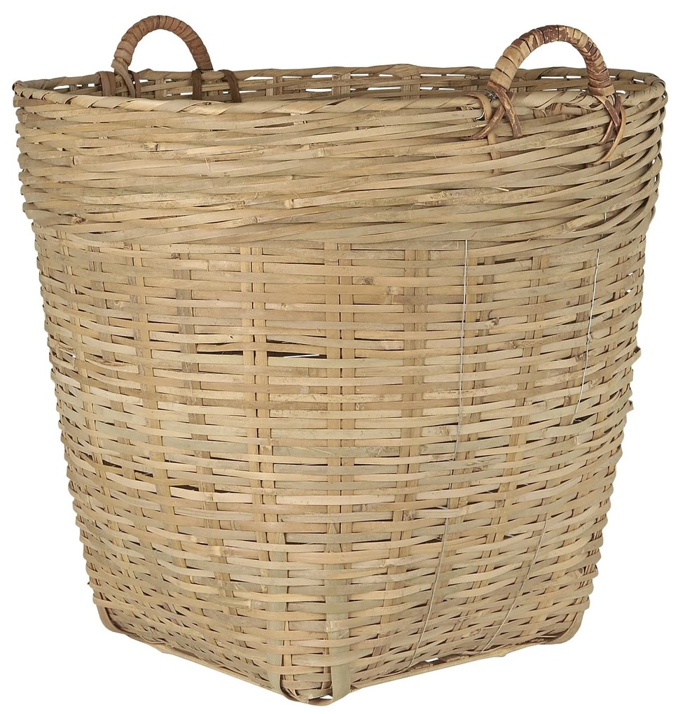 IB LAURSEN Úložný koš Vietnam Bamboo 49 cm, přírodní barva