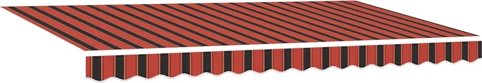 Rám markýzy Oranžová a Černá 350 x 200 cm 3329661