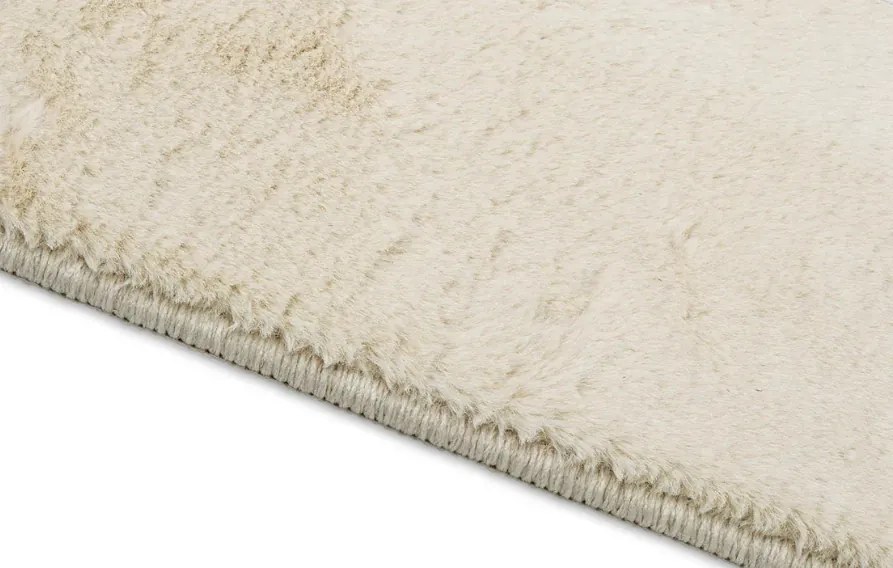 B-LINE Kusový koberec COLOR UNI Cream ROZMĚR: 60x100 cm