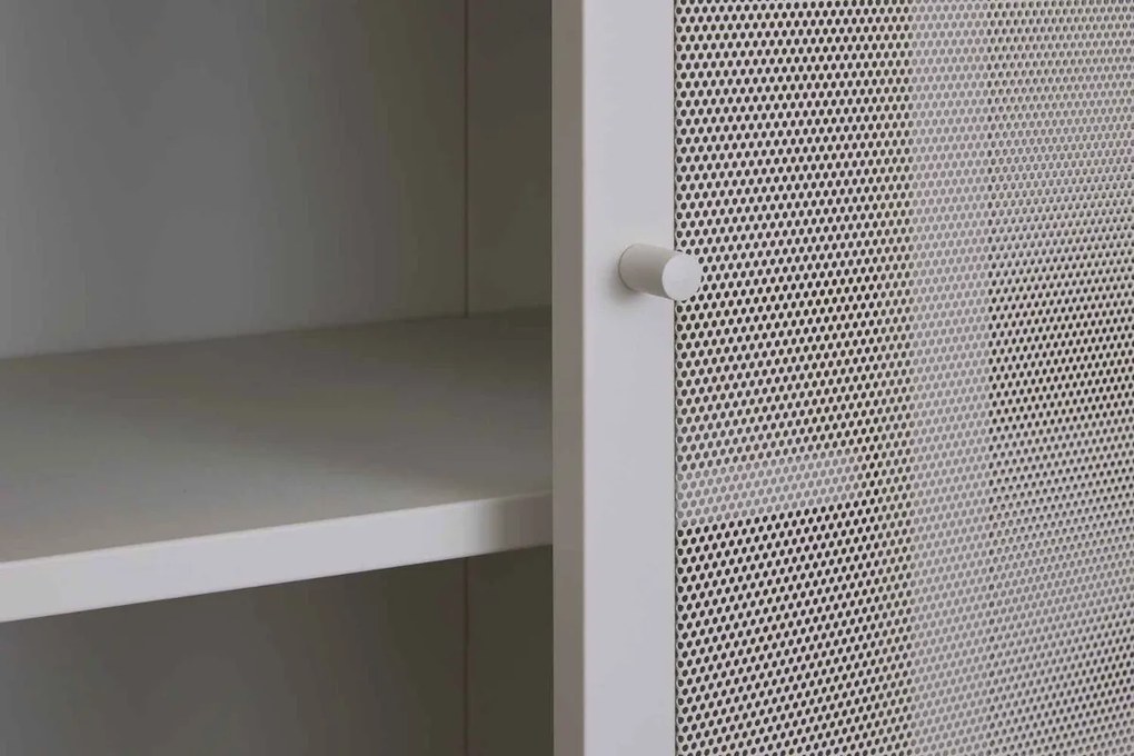 Designová skříňka Taiyanna 180 cm šedá