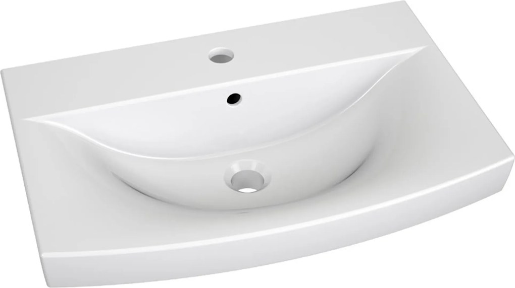 Koupelnový nábytek skříňky s umyvadlem a zrcadlem dubové dub sonoma  ROD PRIMO M 6/0/W/DS/0/ZINC