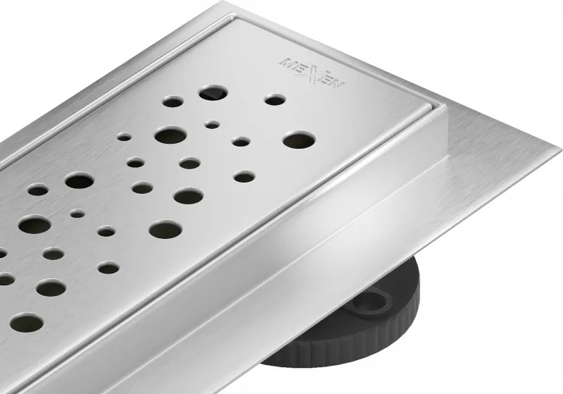 Mexen Flat nerezový sprchový žlab 100 cm vzor M12, 1021100-15