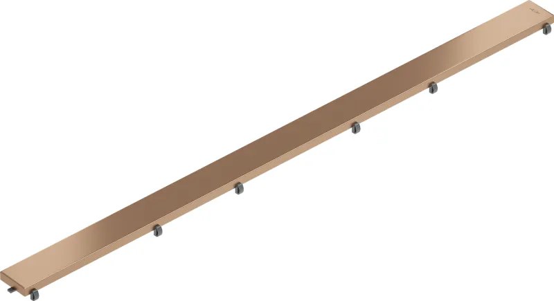 Mexen Flat M13 krytka žlabu 2v1, 100 cm, měděná matná, 1C19100