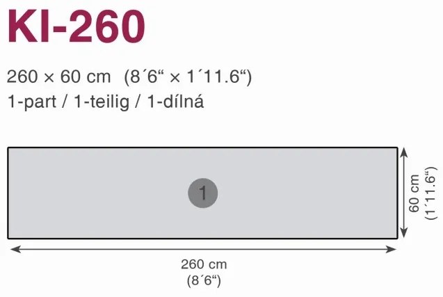 DIMEX KI-260-063 Fototapeta do kuchyně Dřevěná zeď | 260 x 60 cm béžová, hnědá samolepicí fototapeta na kuchyňskou linku