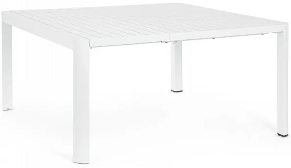 BIZZOTTO Rozkládací zahradní stůl KIPLIN 97/149x149 cm bílý