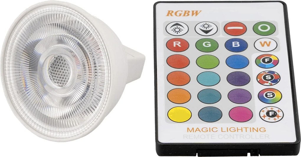 T-LED 021181 LED žárovka RGBW MR16 3W 60° RGBW