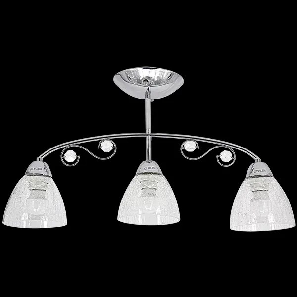 Stropní pokojová lampa 9085/3 8C crystal glamour chrom