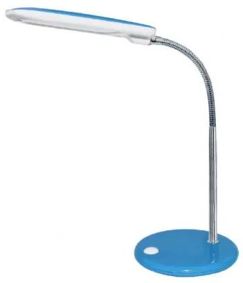 ACA Lighting LED stolní lampička s vypínačem BAZ 5W/230V/4000K/340Lm/120°/IP20, modrá