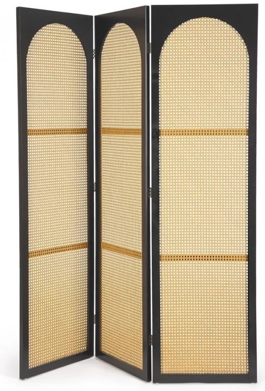 BIZZOTTO Designový paraván JOSINE černý 150x180cm 0748613