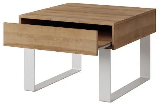 Malý konferenční stolek s úložným prostorem Calabrini Zvolte barevné provedení: Dub zlatý
