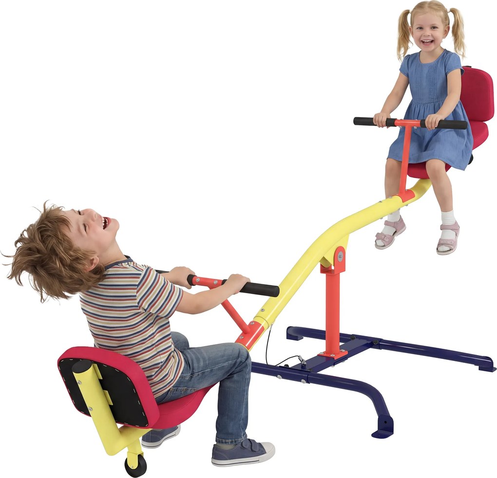 AIYAPLAY houpačka s otočením o 360°, 253x96x75 cm, vícebarevná