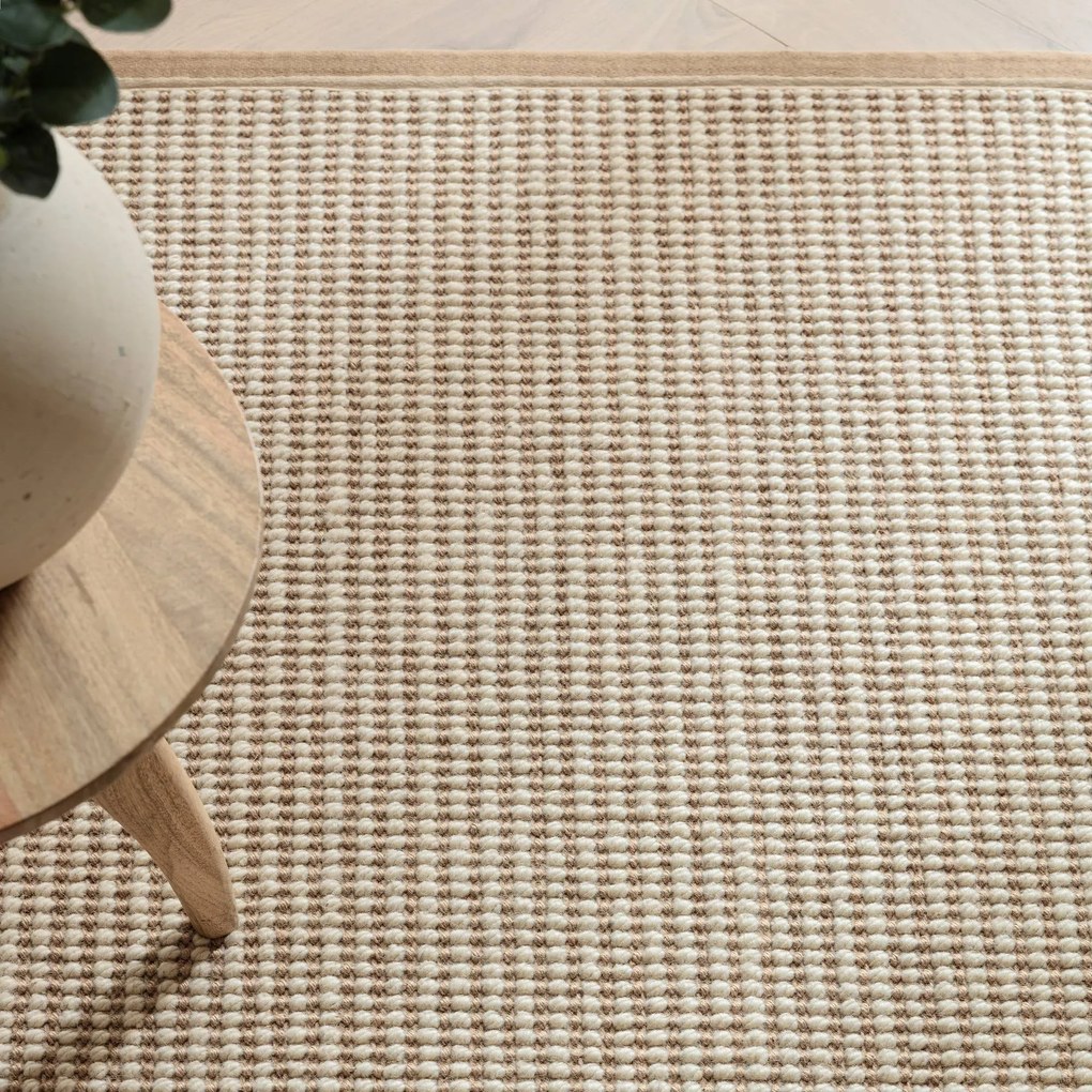 Tribeca Design Kusový koberec Ministry Loop Linen Cream Rozměry: 240x340 cm