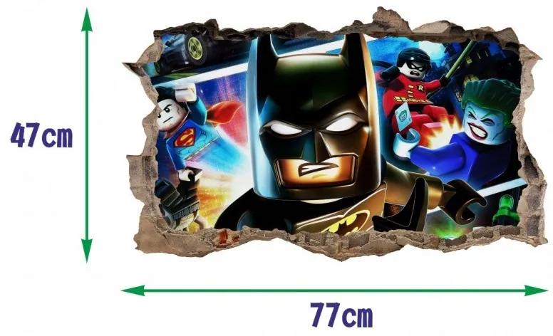 Nálepka na zeď Batman 47x77cm