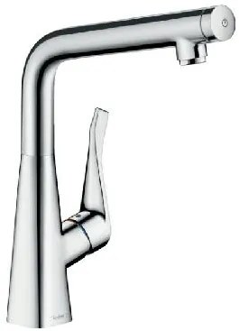 Hansgrohe M71 - Dřezová baterie Metris Select, EcoSmart, chrom 14785000