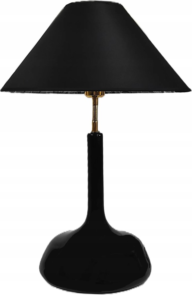 Lampa lampa Ceramicová noční stolní stínidlo 1C008 černá