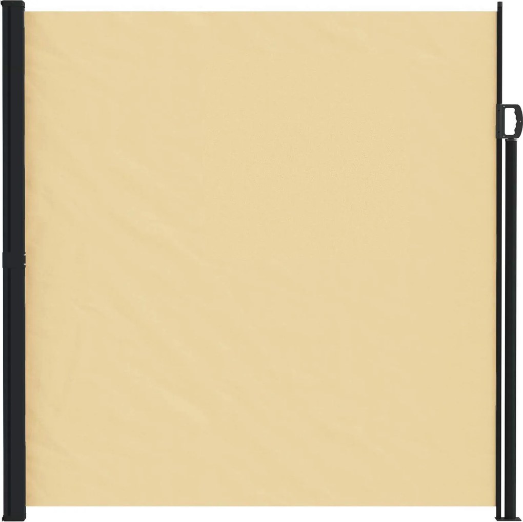 vidaXL Zatahovací boční markýza 220 x 500 cm [42035505] Barva: Bílá