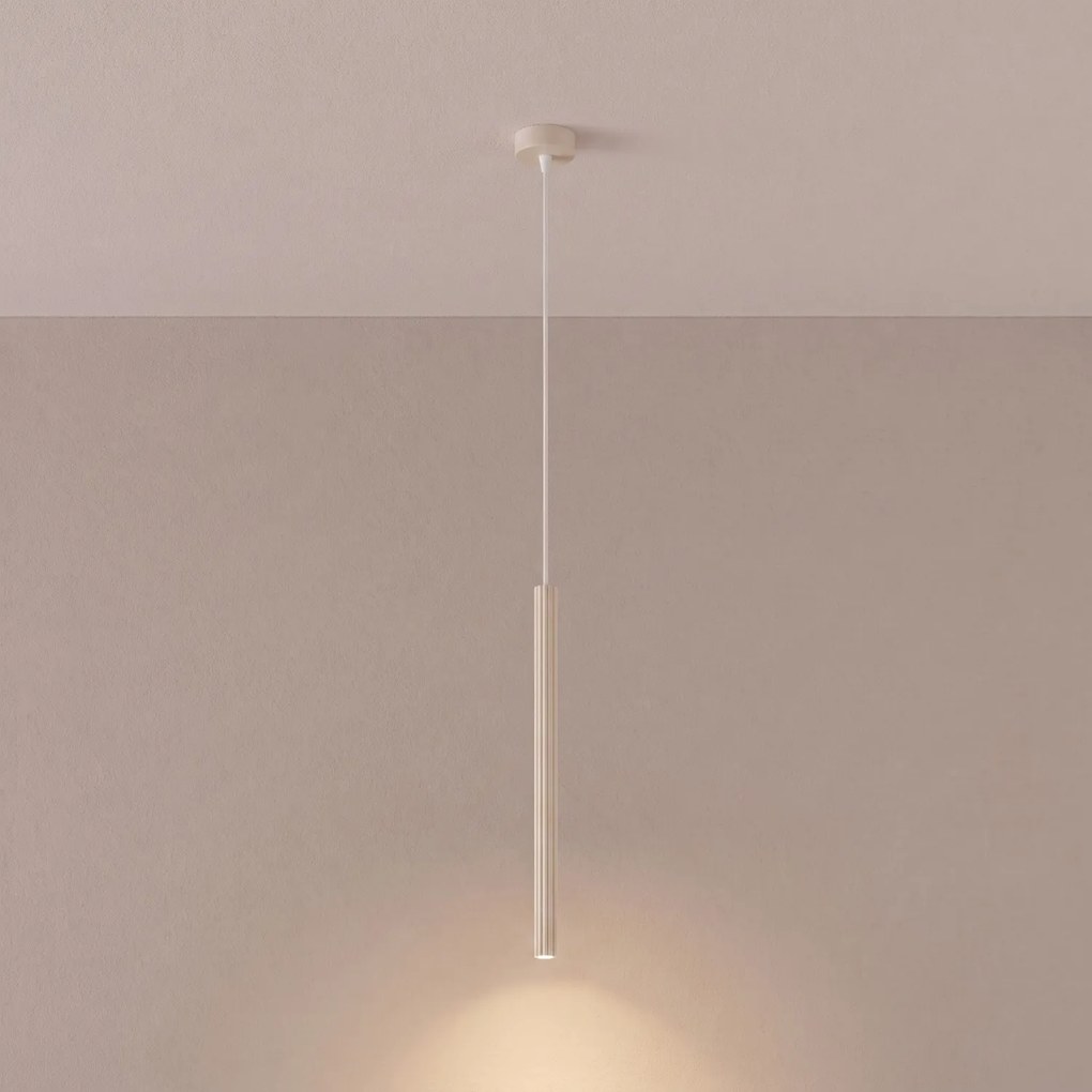 Sollux Lighting Závěsné svítidlo ARCHE 1 béžové