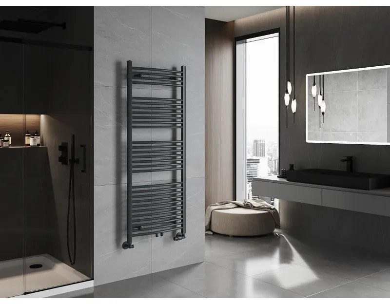 Mexen Ares, topné těleso 1500x600 mm, 733 W, antracitová, W102-1500-600-00-66