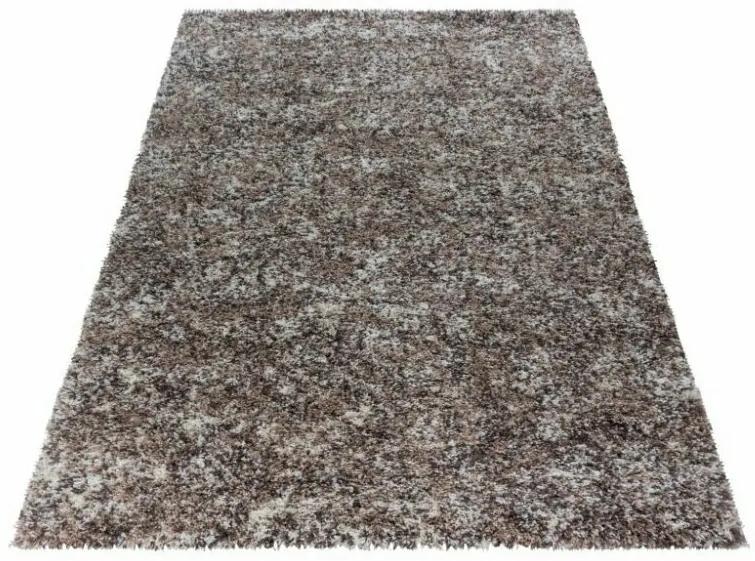 Kusový koberec Enjoy shaggy 4500 beige (Varianta: kruh 80 cm)