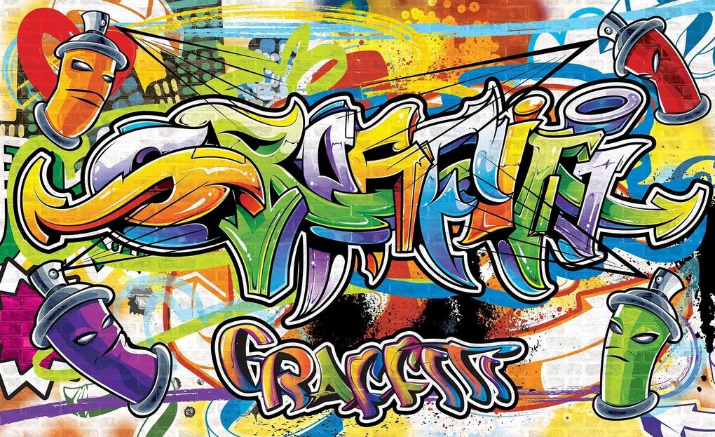 Postershop Fototapeta vliesová: Graffiti (2) - 416x254 cm