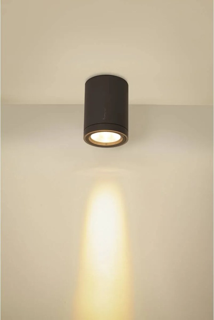 LA 1003427 ENOLA ROUND M Outdoor, stropní LED svítidlo, antracitové - BIG WHITE (SLV)