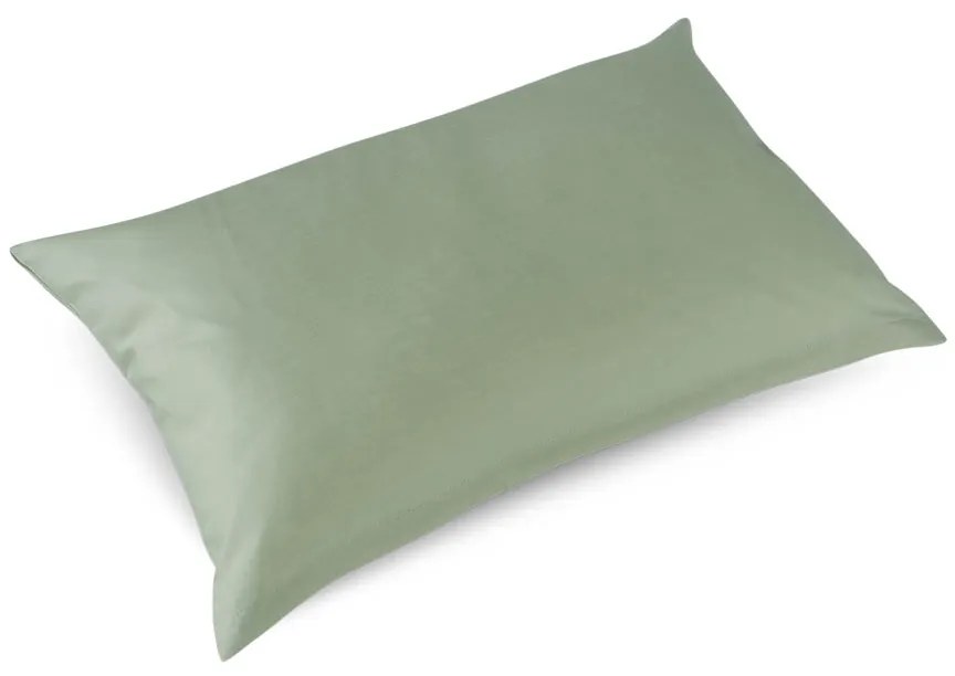 Povlak na polštář Veba ORNELLA Dizzy bavlněný satén zelená Velikost: 70x90 cm