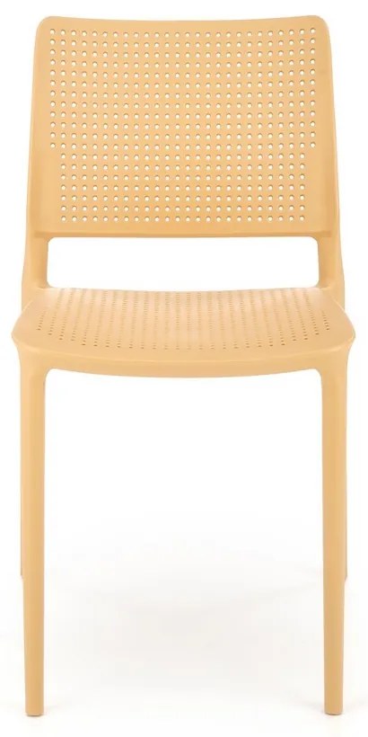 Jídelní židle Niles, oranžová