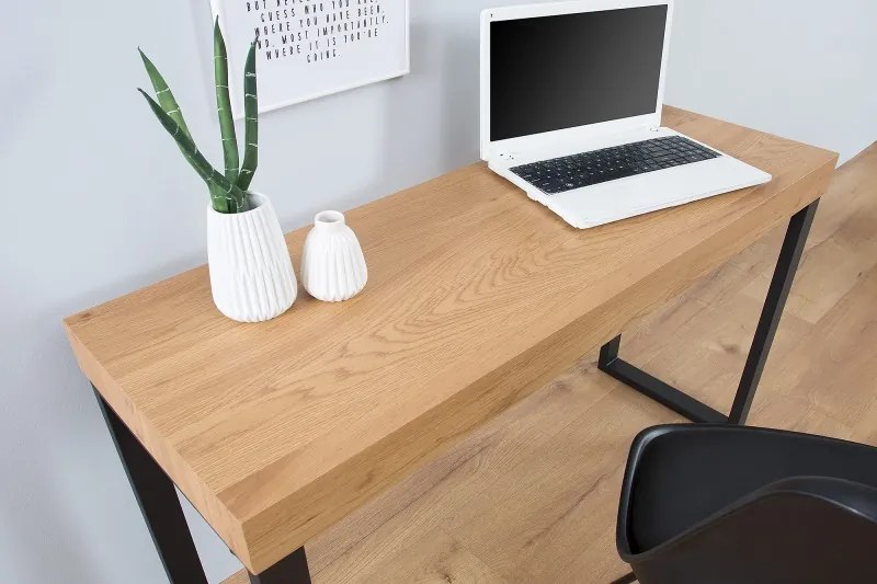 Stůl na notebook Oak Desk 120cm černý dub / 38429