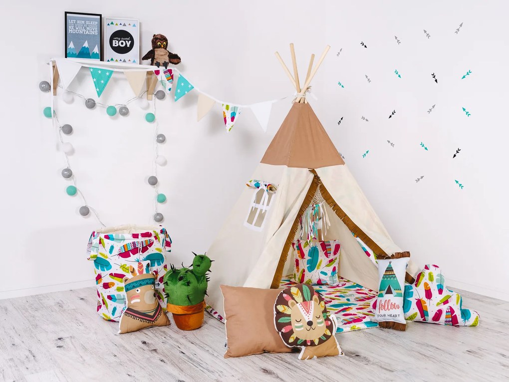 Set teepee stan pocahontas varianta: luxury