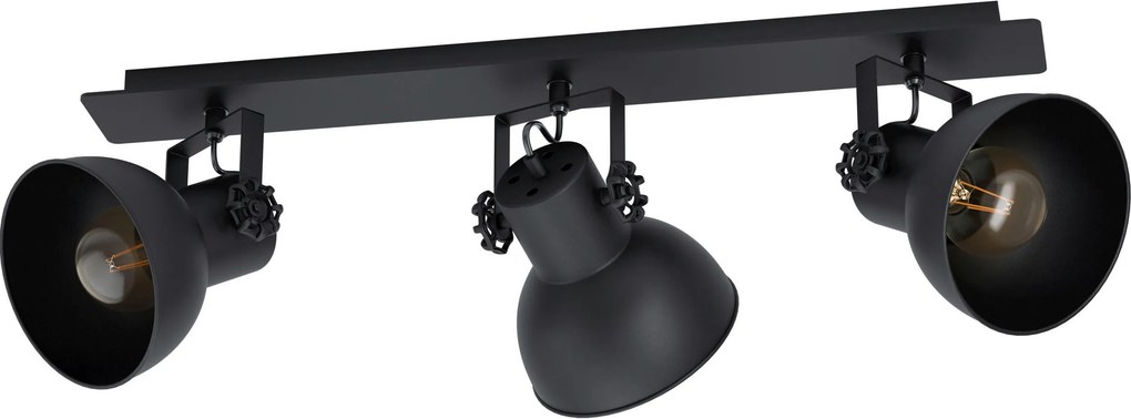 XXXLutz BODOVÉ SVÍTIDLO, 3x40 W/E27, 75,0/9,0 cm Eglo - Online Only svítidla - 003348219403