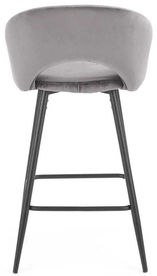 Halmar Barová židle H-96, šedá