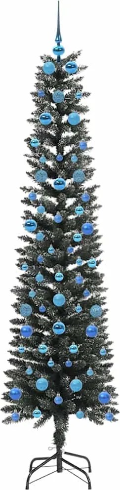 Umělý vánoční stromeček Zelená 210 cm PVC, plast a ocel 3395959