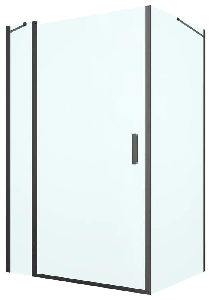 Set sprchové dveře Oltens Verdal 21206300, sprchová zástěna Oltens Hallan 22102300