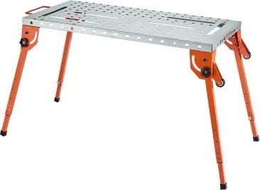 Svařovací stůl 111,8 × 53,3 cm 226,8 kg skládací pracovní stůl s nastavitelnou