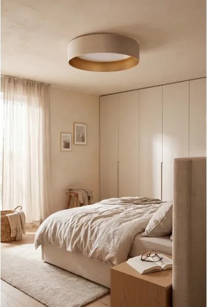 Brilagi-LED Stropní svítidlo VELVET VARI LED/24W/230V CCT pr.45 cm krémová/zlatá