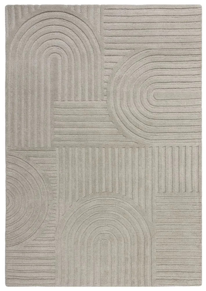 Flair Rugs koberce Kusový koberec Solace Zen Garden Grey ROZMĚR: 160x230