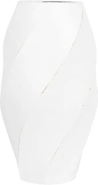 Dekorativní váza bílá LENTIA