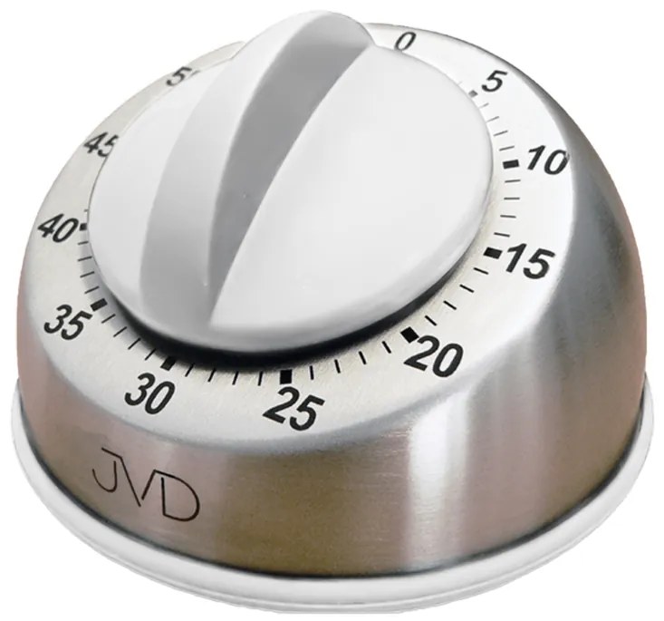 JVD Mechanická stříbrná kovová minutka JVD DM83.1