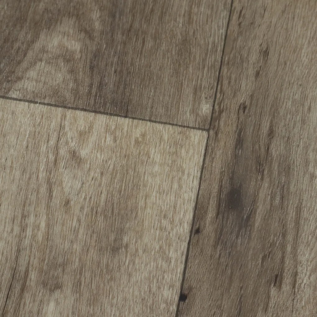 Beauflor, PVC podlaha - lino Texalino Supreme 691 M Valley Oak - dub, na míru, šíře 2m,3m,4m,5m, hnědá, filc, chodba / předsíň